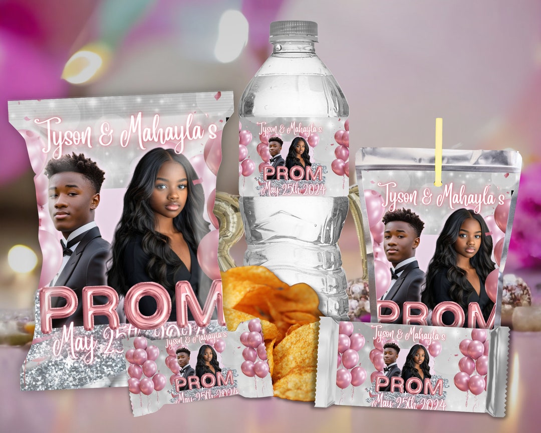 Custom Potato Chips Personalized Party Snacks for Prom Send off Prom ...
