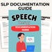 Speech Therapy Documentation Guide: SLP Templates & SOAP Notes (digital ...