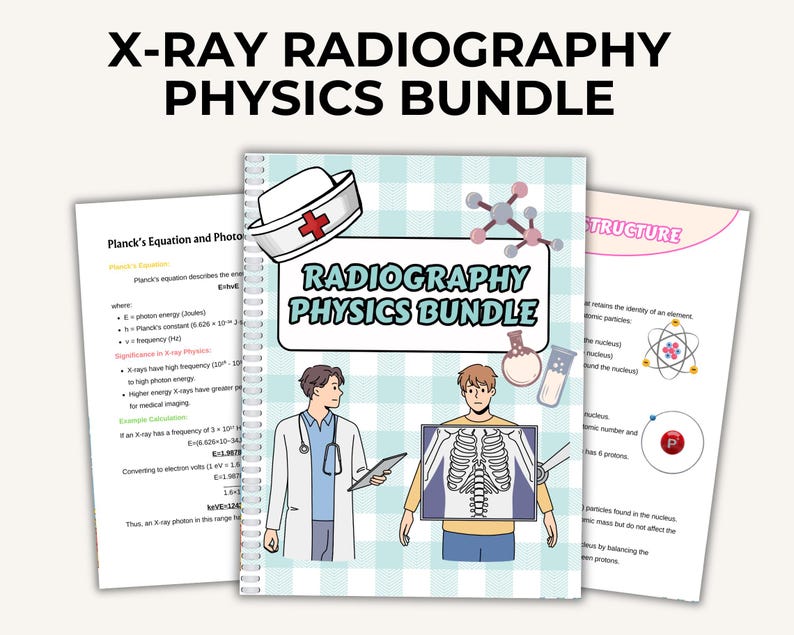 Comprehensive X-ray Radiography Physics Study Guide, Digital Download ...