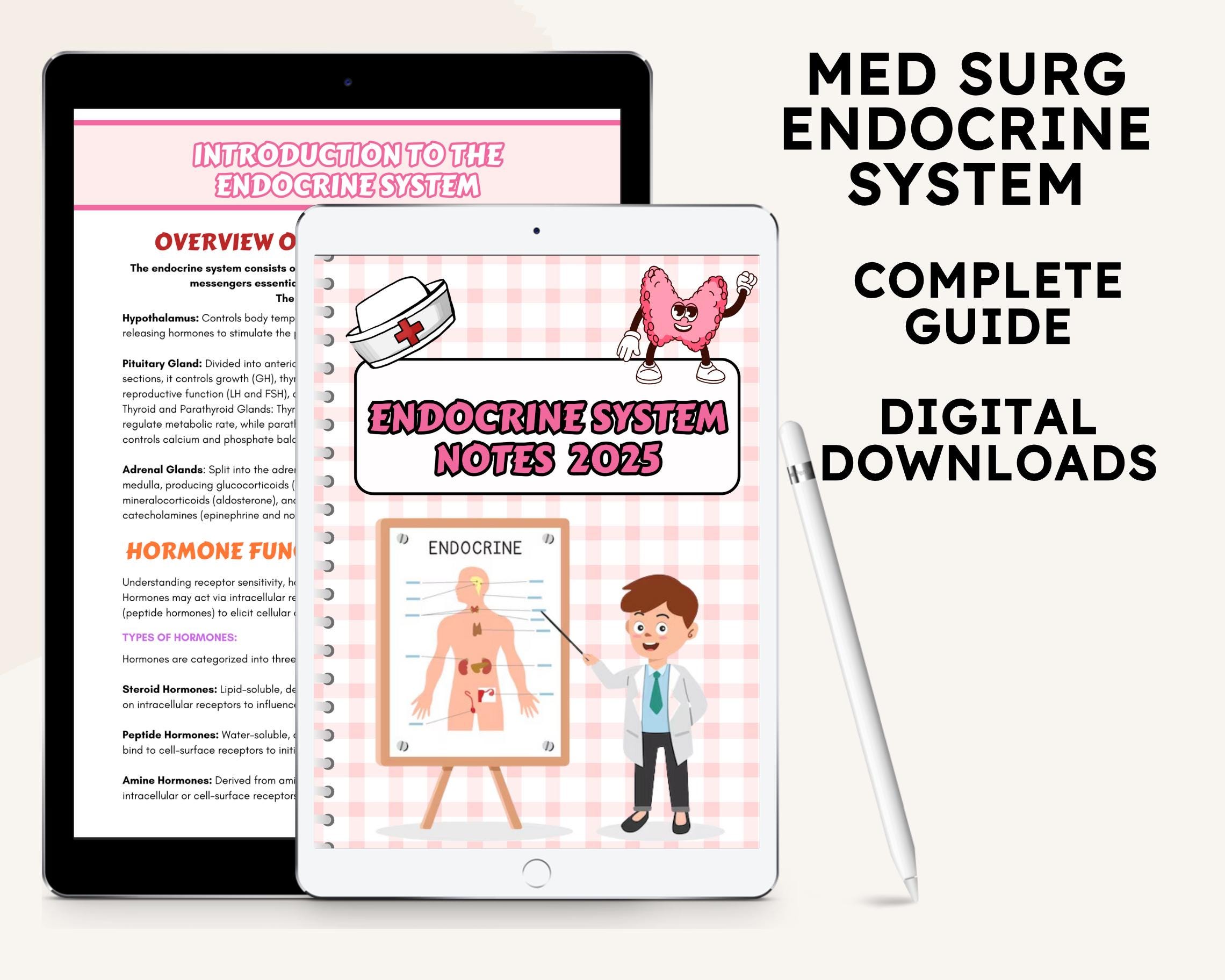 Endocrine System Nursing Study Guide, Endocrine Disorders, Endocrine ...
