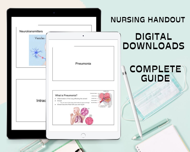 Nursing School Study Guide: 400+ Pages (PDF Download) - Etsy