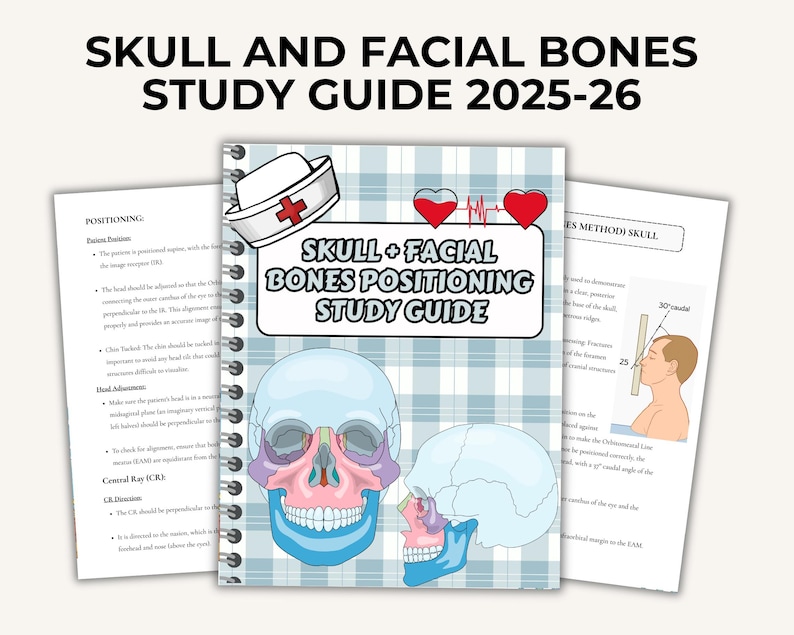 Comprehensive Skull + Facial Bones Positioning & Test - Radiologic ...