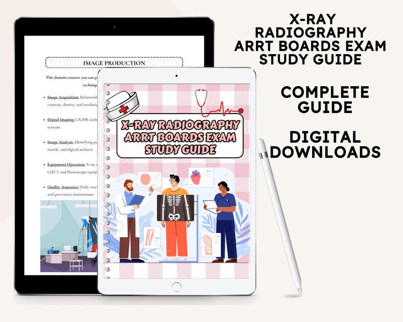 X-ray Radiography ARRT Boards Exam Study Guide (digital Download) - Etsy