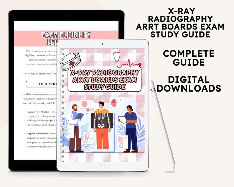 X-ray Radiography ARRT Boards Exam Study Guide (digital Download) - Etsy