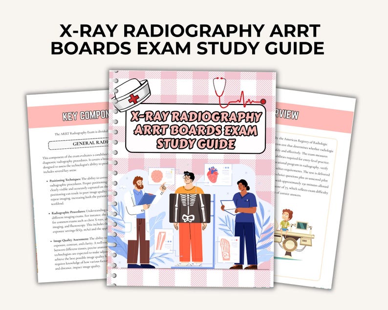 X-ray Radiography ARRT Boards Exam Study Guide (digital Download) - Etsy
