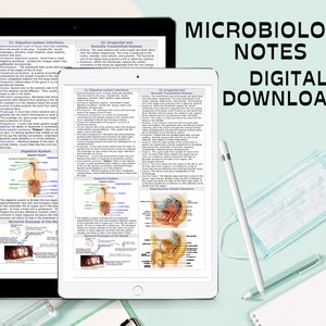 Microbiology Notes: Masterclass Cheat Sheet for Medical Students (PDF ...