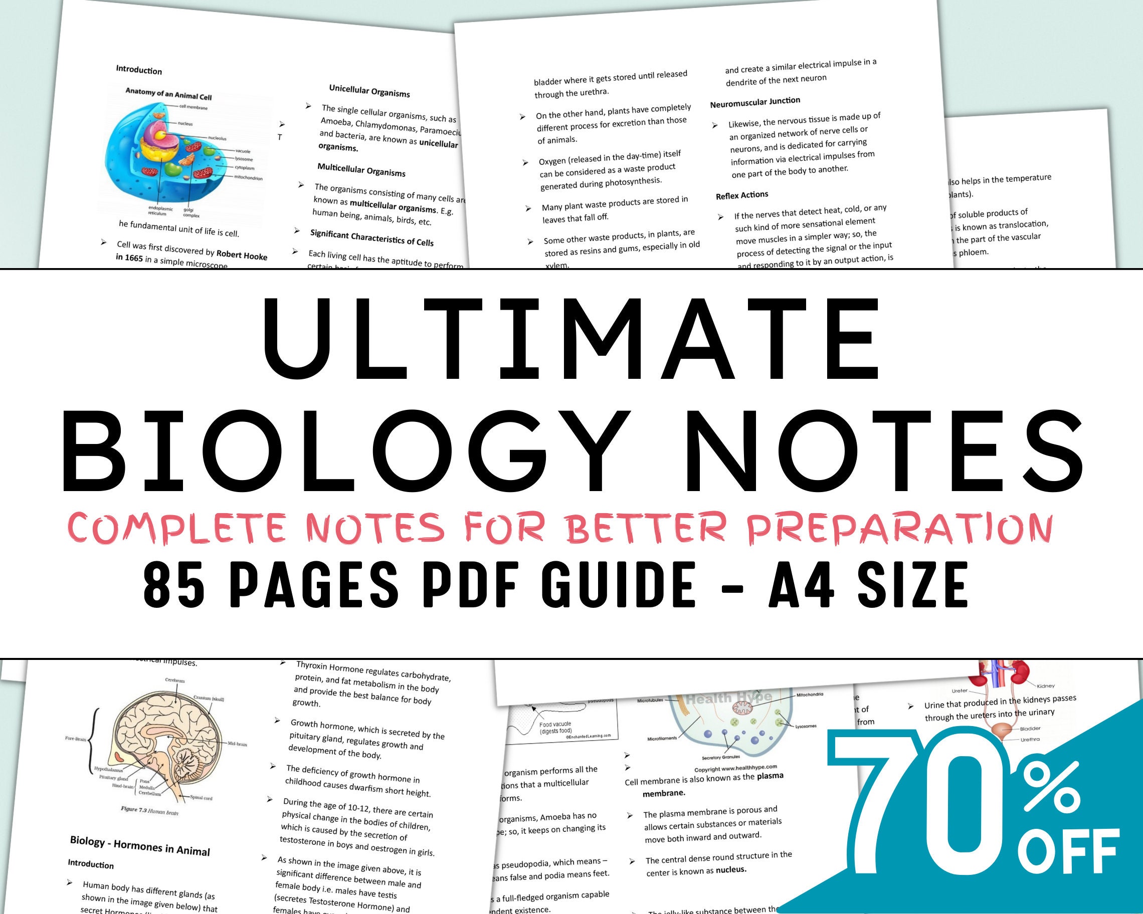 Ultimate Biology Notes Perfect for Students to Learn and Succeed in ...
