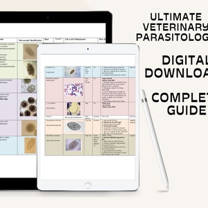 Veterinary Parasitology Study Guide, Vet Tech Notes, Vet Med Study ...