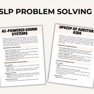 Problem Solving Pack Speech Therapy Resources, Stroke, TBI, Medical SLP 2025 - Etsy