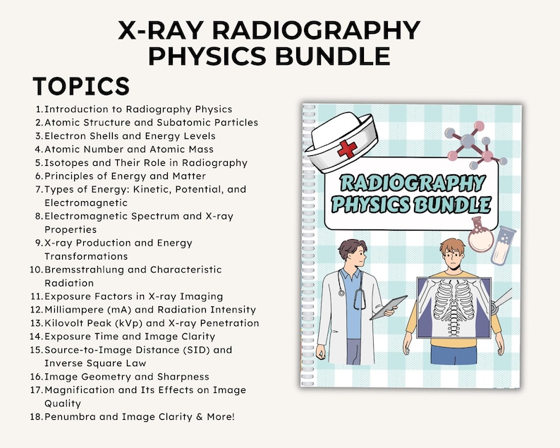 Comprehensive X-ray Radiography Physics Study Guide, Digital Download ...
