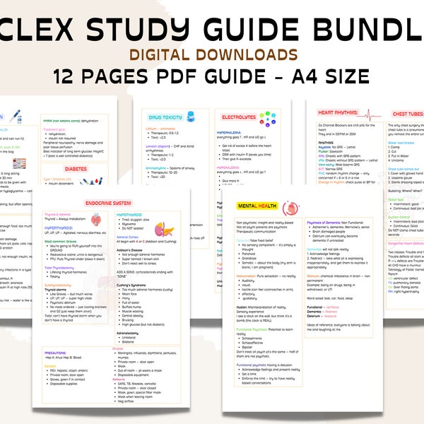 Mark K Lecture Notes - Etsy