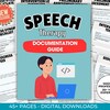 Teacher Rating Scale: Language, Grades K-2 Worksheet for Speech Therapy ...