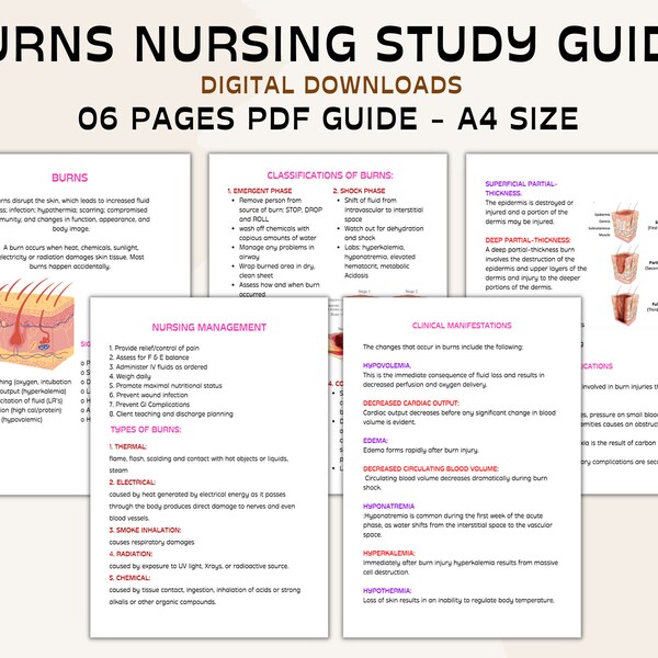 Nursing School Notes - Etsy