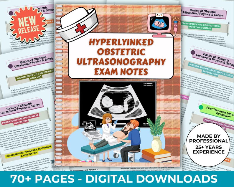 Obstetric Ultrasonography Exam Notes: Sonography Exam Prep (digital ...