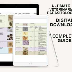 Veterinary Parasitology Study Guide, Vet Tech Notes, Vet Med Study ...