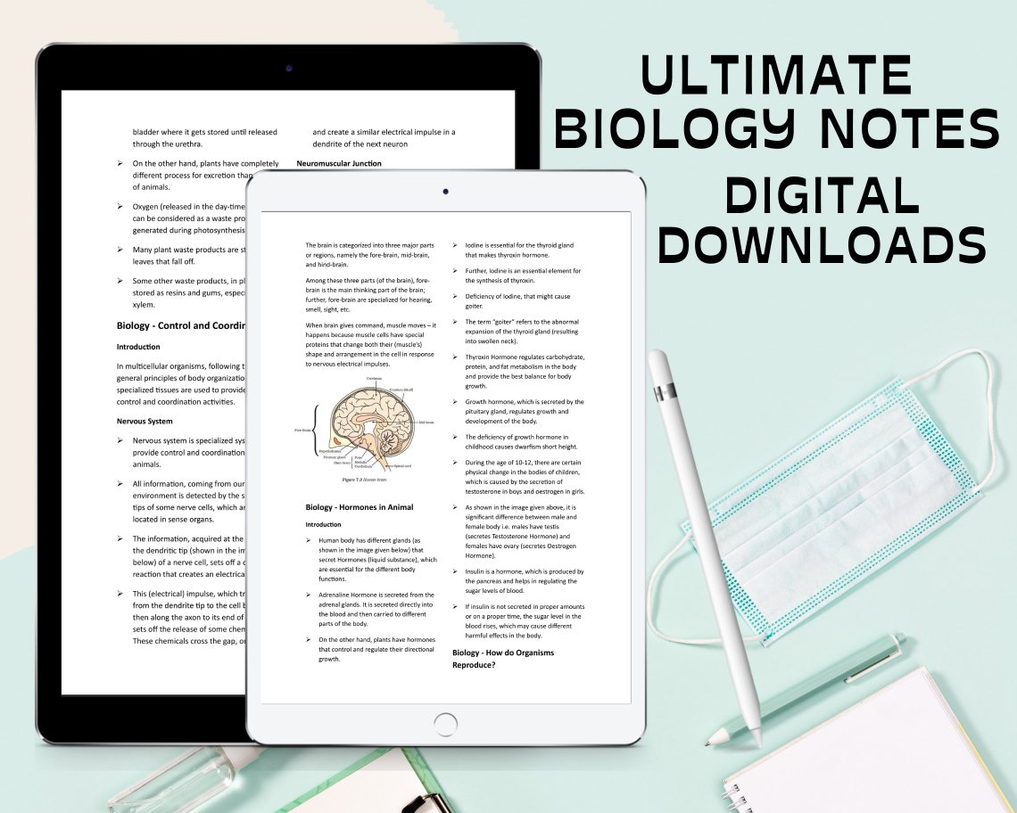Ultimate Biology Notes Perfect for Students to Learn and Succeed in ...