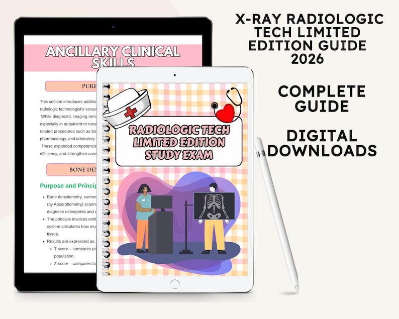 Radiologic Tech Study Exam, X-ray Review Guide (digital Download) - Etsy UK