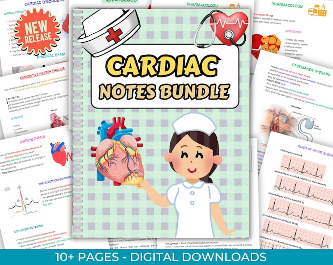 Nursing School Notes, Medsurg Cardiac Blood Flow and Anatomy Made Easy ...