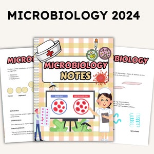 Microbiology Notes: Masterclass Cheat Sheet for Medical Students (PDF ...