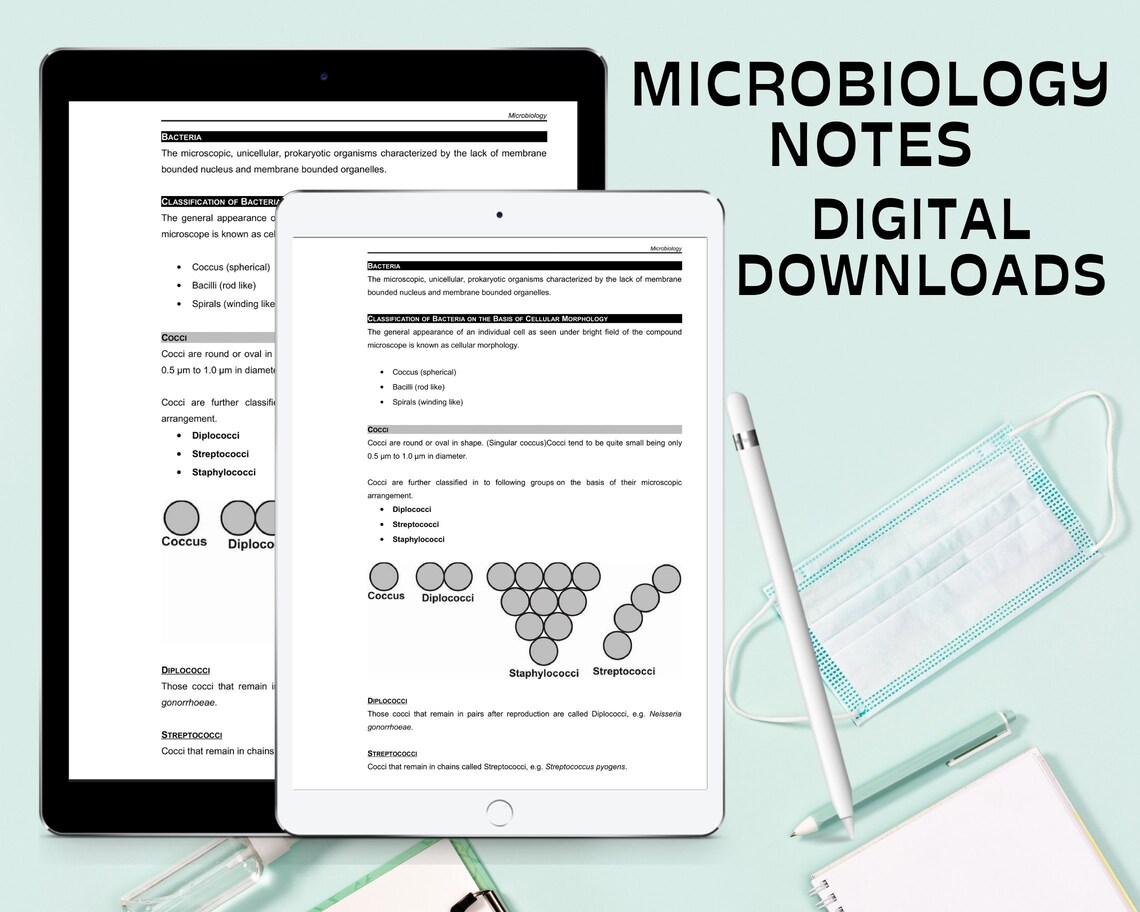 Ultimate Microbiology Notes Perfect for Medical Students to Prepare for ...
