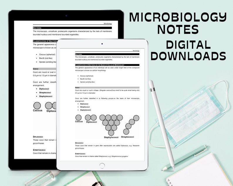 Ultimate Microbiology Notes Perfect for Medical Students to Prepare for ...