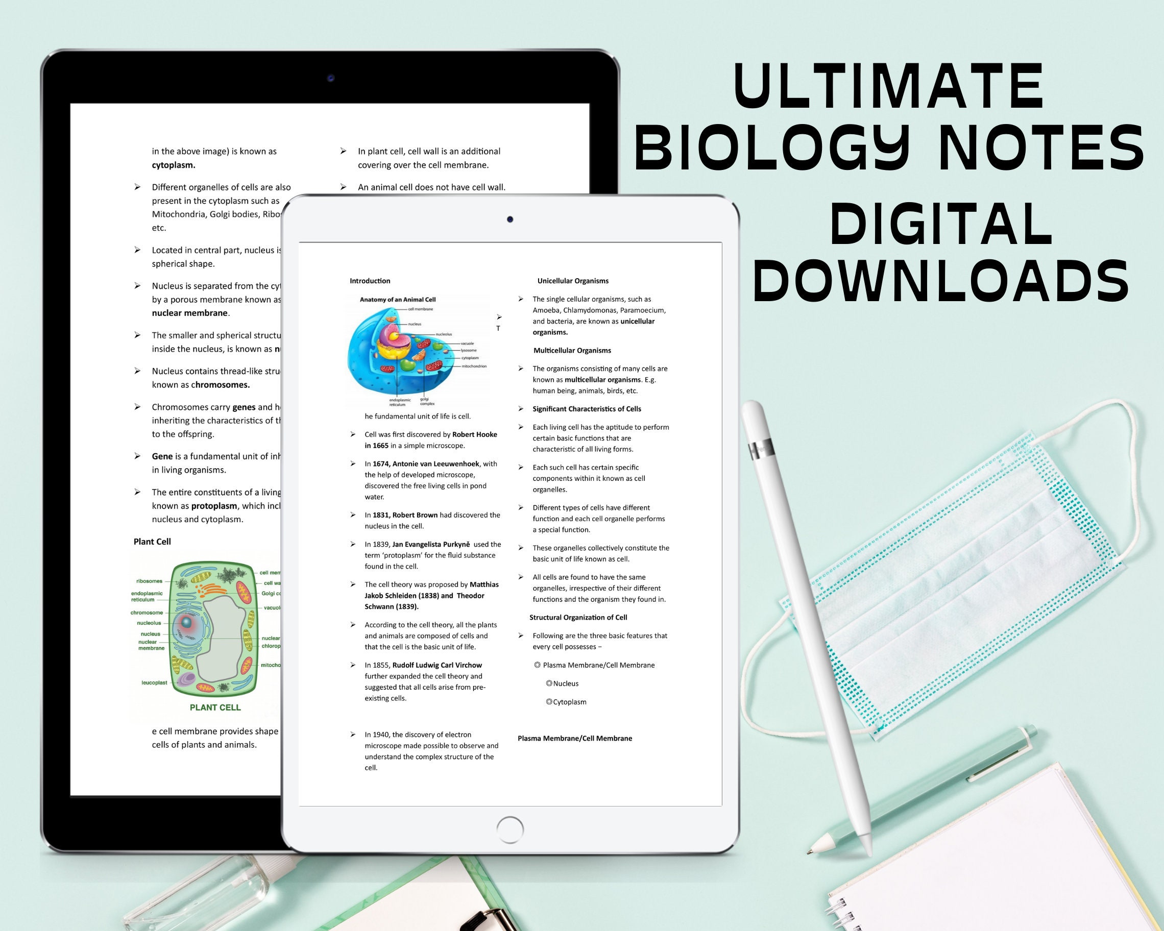 Ultimate Biology Notes Perfect for Students to Learn and Succeed in ...