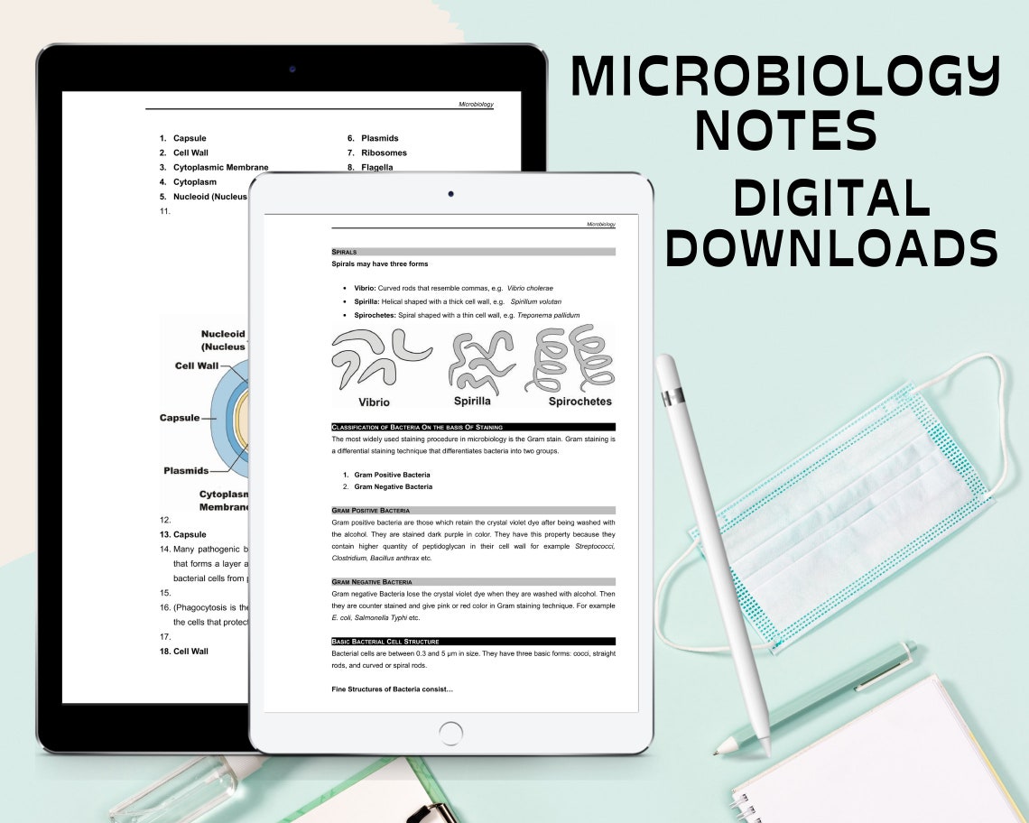 Ultimate Microbiology Notes Perfect for Medical Students to Prepare for ...