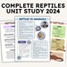 Reptiles Unit Study, Crocodile Unit Study, Turtle Unit Study, Reptiles ...