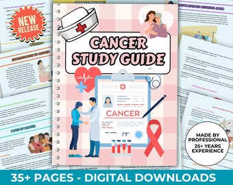 Cancer Med Surg Nursing Study Notes - Etsy
