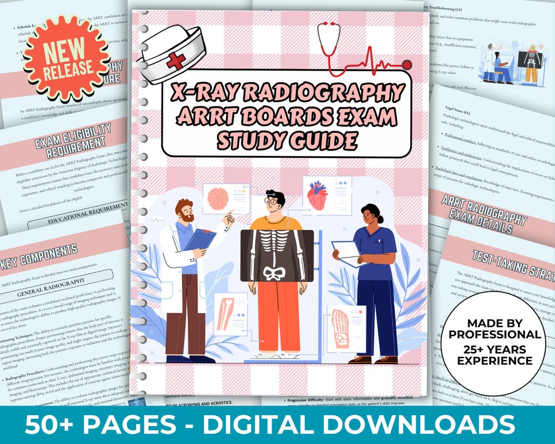 Comprehensive X-ray Radiography Boards Exam Study Guide, Digital ...