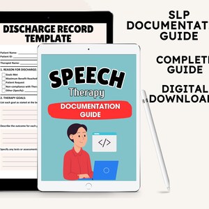 Speech Therapy Documentation Guide: SLP Templates & SOAP Notes (digital ...