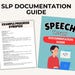 Speech Therapy Documentation Guide: SLP Templates & SOAP Notes (digital ...