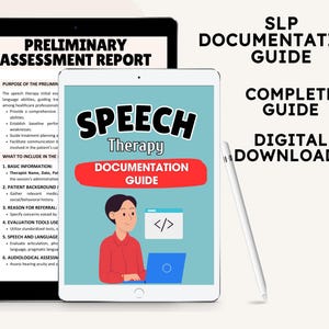 Speech Therapy Documentation Guide: SLP Templates & SOAP Notes (digital ...
