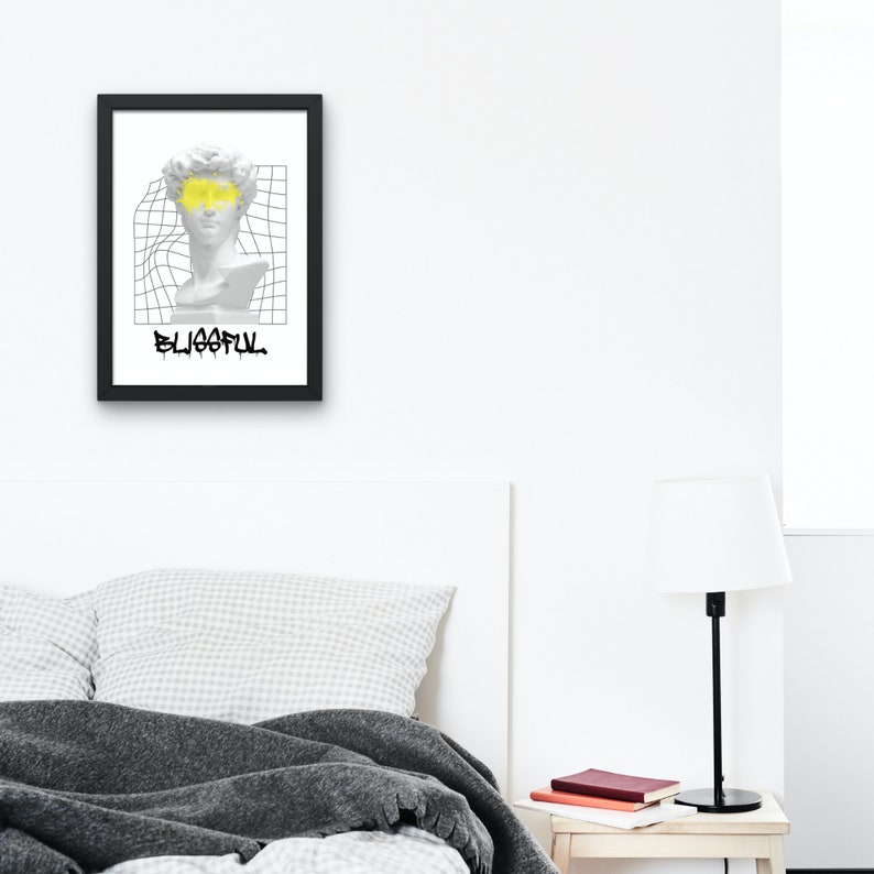 Statue of David Print,michelangelo Statue Poster,classical Art,home ...