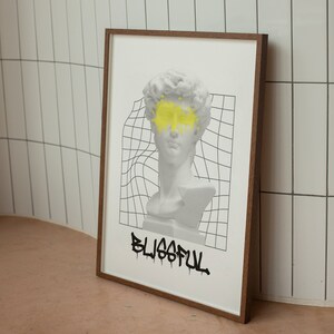 Statue of David Print,michelangelo Statue Poster,classical Art,home ...