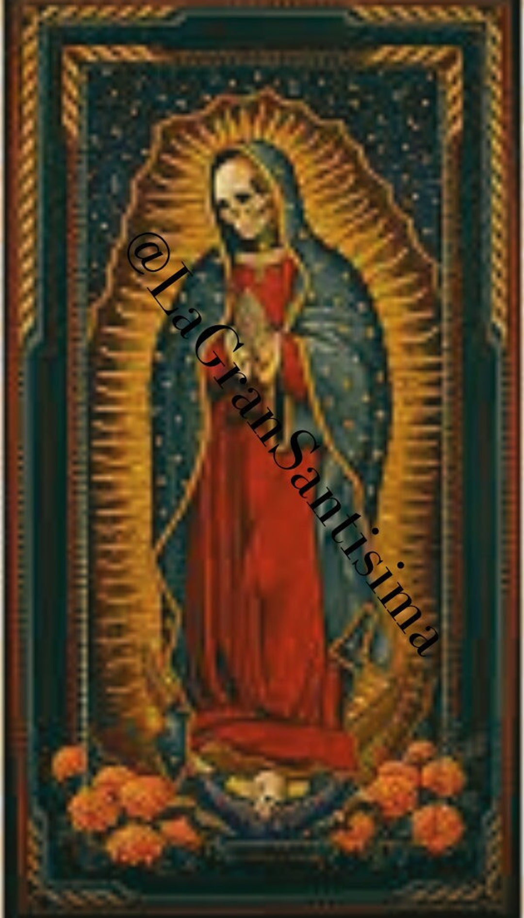 Santa Muerte Daily Prayer - Etsy