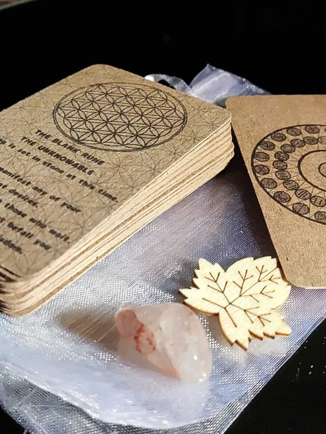 The Elemental Rune Oracle Deck. Runestone Oracle. Elemental - Etsy
