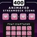 Streamdeck Icons Pink Lightning Cute Streamer Set [400 Icons] - Etsy