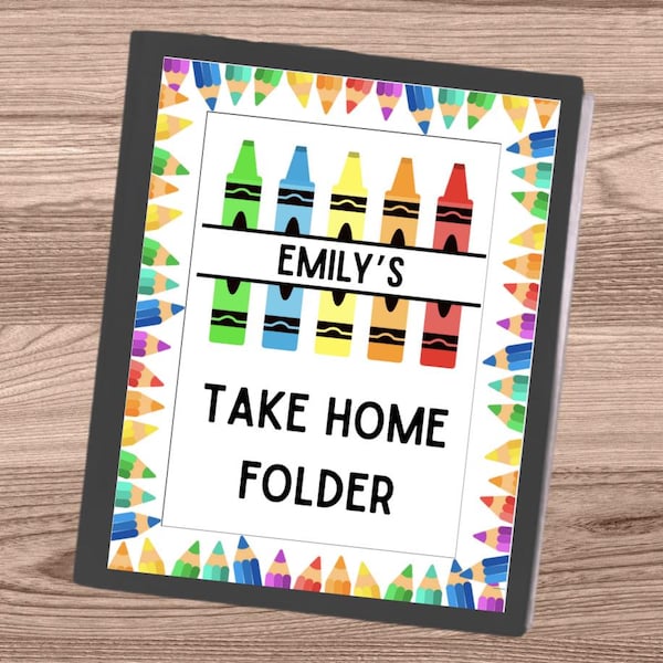 Binder Cover Sheet - Etsy