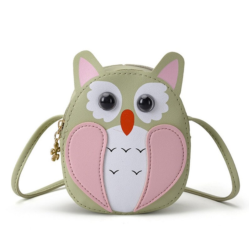 Cute Girls Bag Girl Crossbody Bag Owl Toddler Purse Little Girl ...