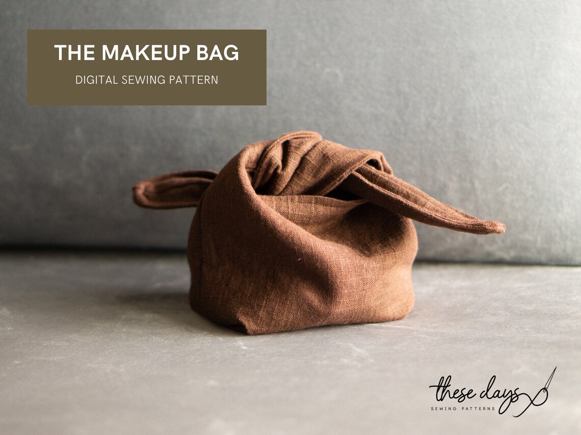 The Makeup Bag Digital Sewing Pattern - Etsy