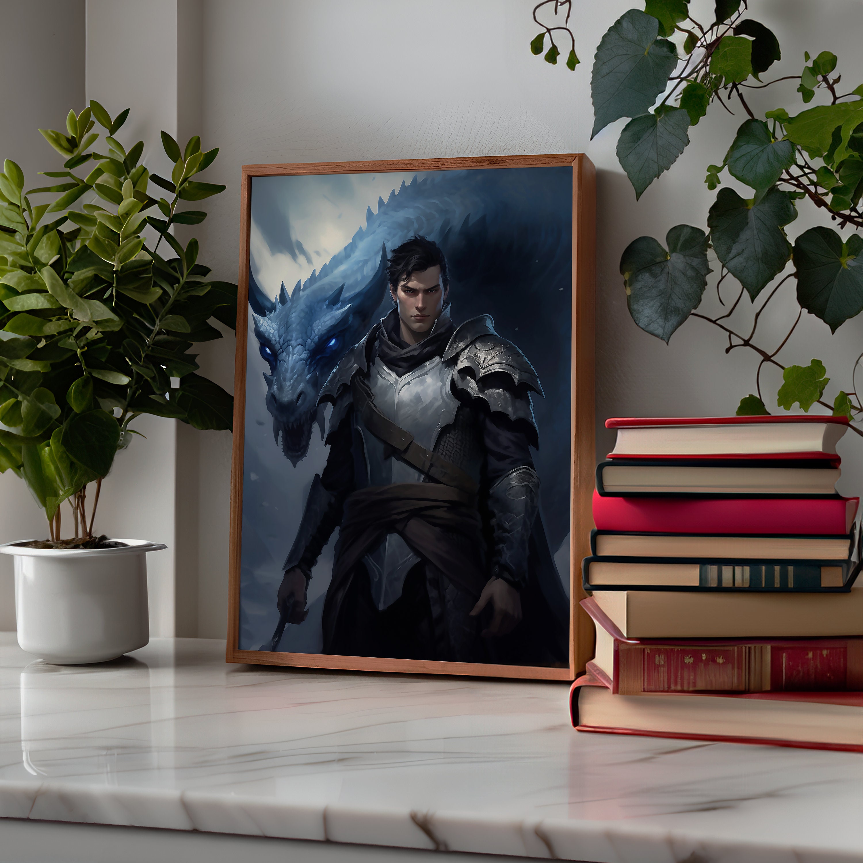 FOURTH WING Xaden Riorson Portrait Poster | Digital Download, Wall Art ...