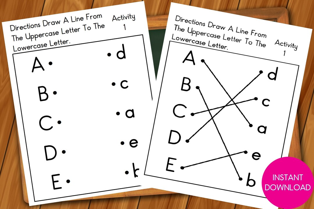 150 Pages and 5 Differant Printable Preschool Alphabet Worksheets ...