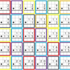 Addition Flash Cards • Numbers 0 to 20 • Printable • Preschool ...