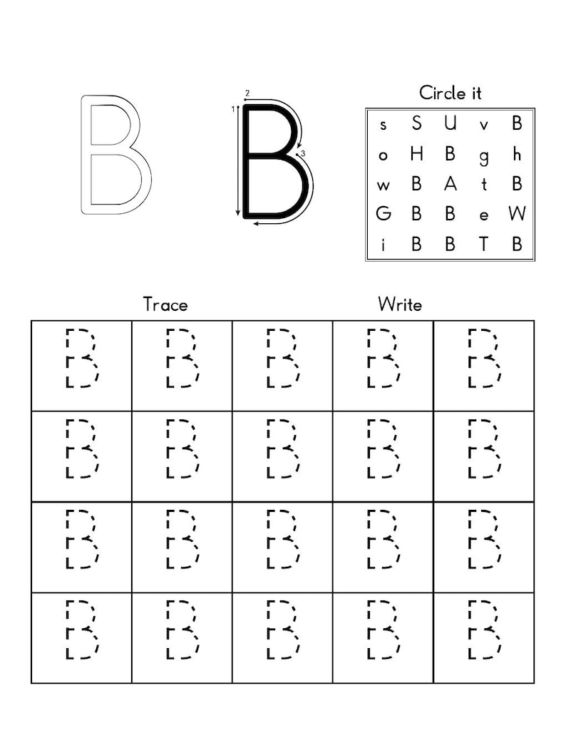 52 Printable Lowercase & Uppercase Alphabet Tracing Worksheets ...