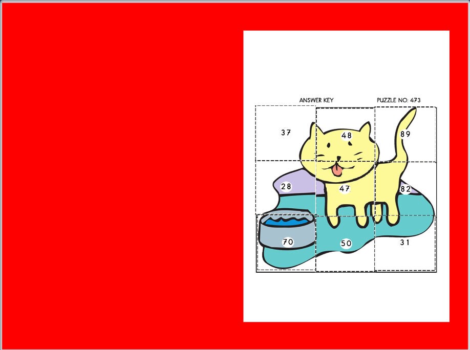 15 Puzzle for 2 and 1 Digit Addition. Addition (adding) Animal Puzzles ...