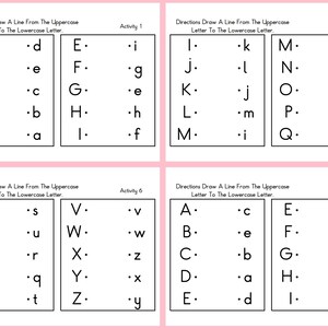150 Pages and 5 Differant Printable Preschool Alphabet Worksheets ...