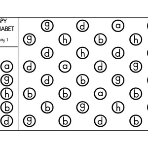 40 Pages Alphabet Uppercase and Lowercase I Spy Game Fun, I Spy ...