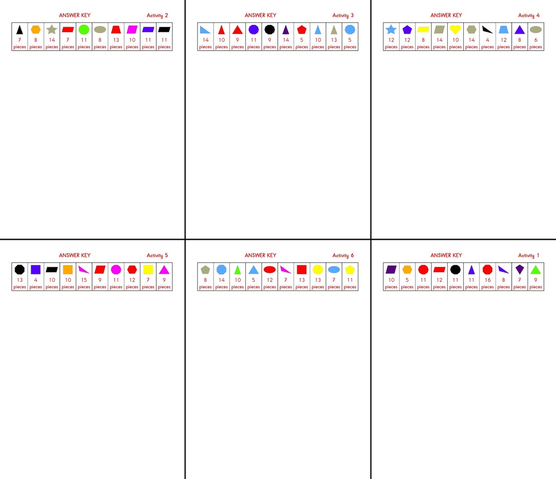 Printable Shapes Search and Count, Counting, Coloring, Homeschool, Kids ...