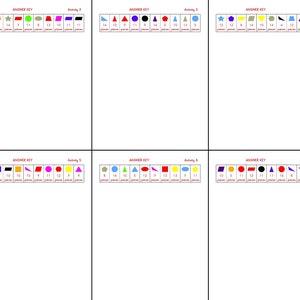 Printable Shapes Search and Count, Counting, Coloring, Homeschool, Kids ...